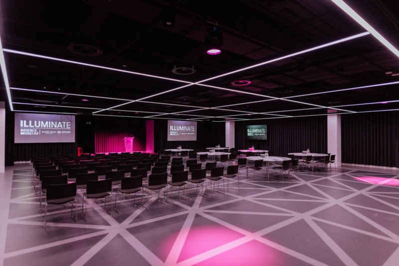 Illuminate Event Space at the Science Museum | Moving Venue